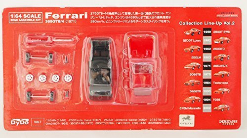 Kyosho 1/64 DyDo Ferrari Sport Mini Car Kit Vol. 1 365GTB/4 1971 ...