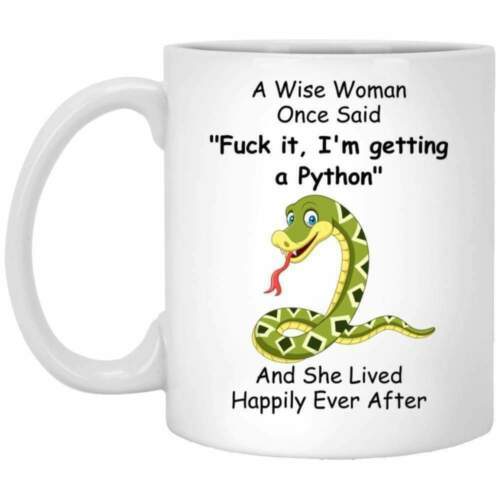 Python Coffee Mug 11oz 15oz Mugs 