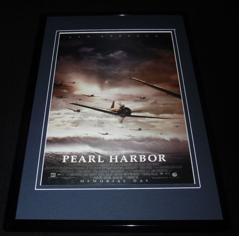 Pearl Harbor Framed 11x17 Repro Poster Display Ben Affleck Kate ...