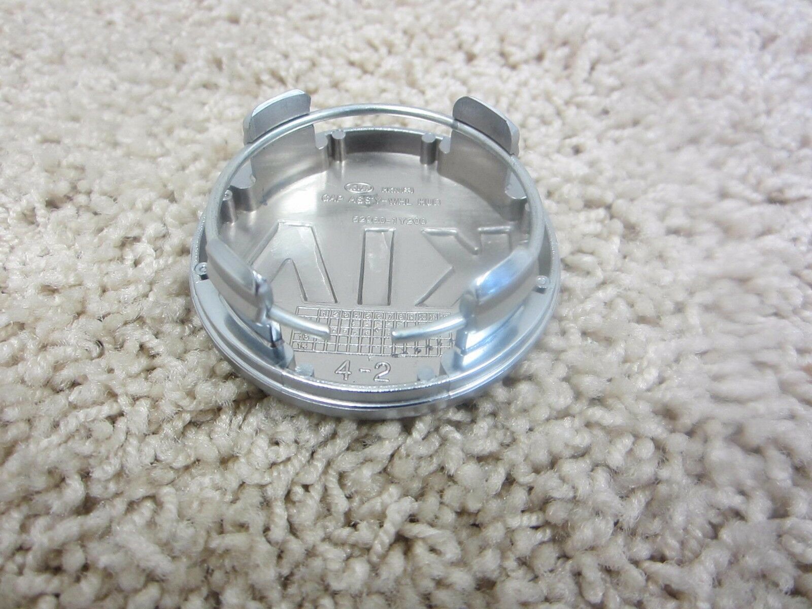 KIA RIO BORREGO FORTE SOUL SPORTAGE OEM WHEEL CENTER CAP 529601Y200 #66 ...