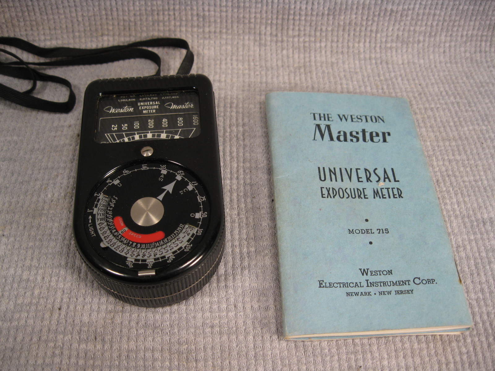 Weston Euro Master Light Meter Manual | Shelly Lighting