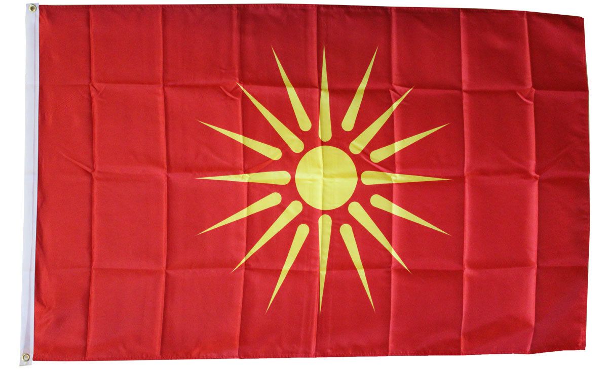 North Macedonia, Republic of - 3'X5' Polyester Flag (1992-1995 ...