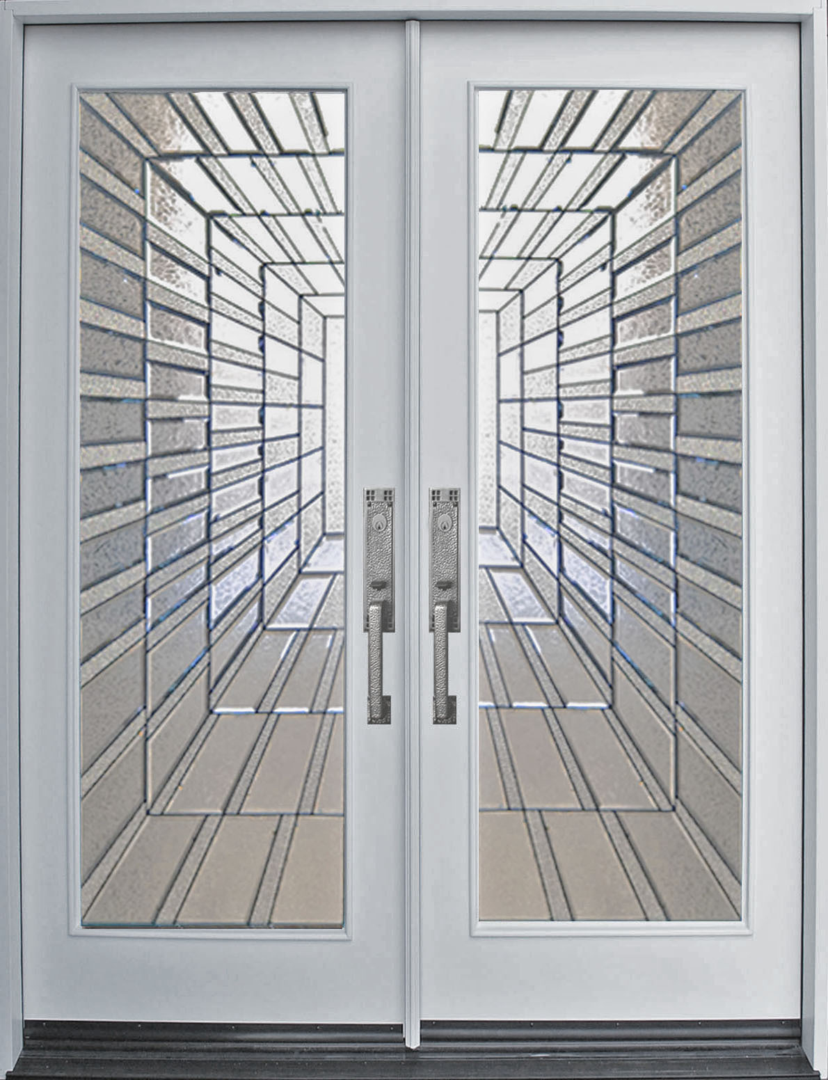 Exterior Front Entry Double House Wood Door- Time Tunnel 36X80X2 - Doors Exterior Front Entry Double House Wood Door- Time Tunnel 36X80X2 - Doors