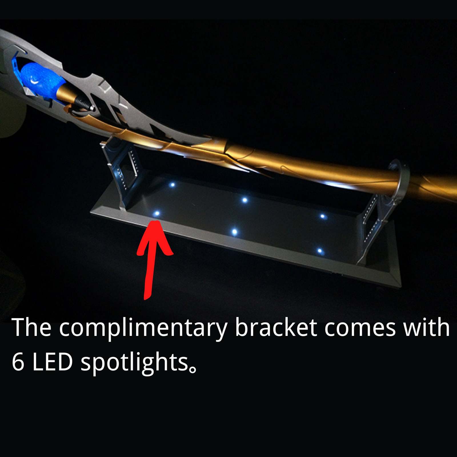 Metal Loki Scepter Sceptre with LED,The Avengers cosplay,1/1Scale Movie ...