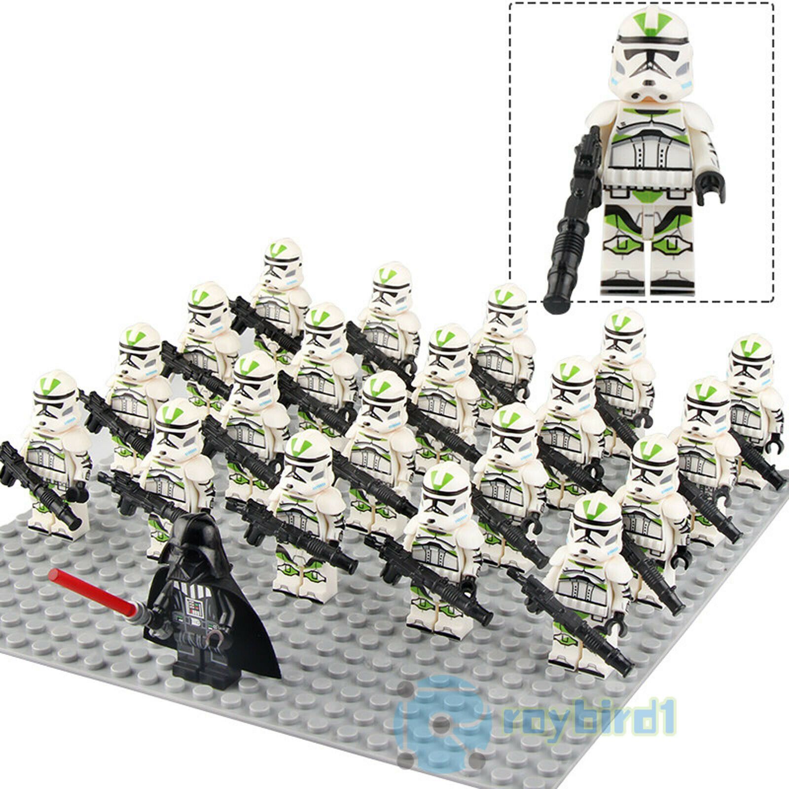 21Pcs/set Heavy Armor 442nd Siege Battalion Trooper Star Wars ...