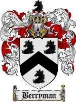 Berryman Family Crest / Coat of Arms JPG or PDF Image Download - Coat ...