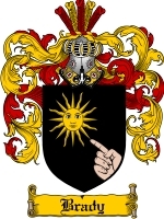 Brady Family Crest / Coat of Arms JPG or PDF Image Download - Coat of Arms