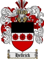 Hedrick Family Crest / Coat of Arms JPG or PDF Image Download - Coat of ...