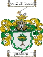 Mooney Family Crest / Coat of Arms JPG or PDF Image Download - Coat of Arms