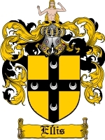 Ellis Family Crest / Coat of Arms JPG or PDF Image Download - Coat of Arms