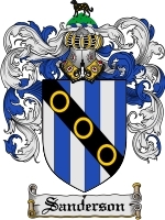 Sanderson Family Crest / Coat of Arms JPG or PDF Image Download - Coat ...