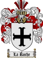 La'Roche Family Crest / Coat of Arms JPG or PDF Image Download - Coat ...