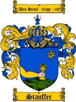 Stauffer Family Crest / Coat of Arms JPG or PDF Image Download - Coat ...