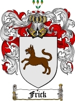 Frick Family Crest / Coat of Arms JPG or PDF Image Download - Coat of Arms