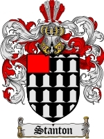 Stanton Family Crest / Coat of Arms JPG or PDF Image Download - Coat of ...