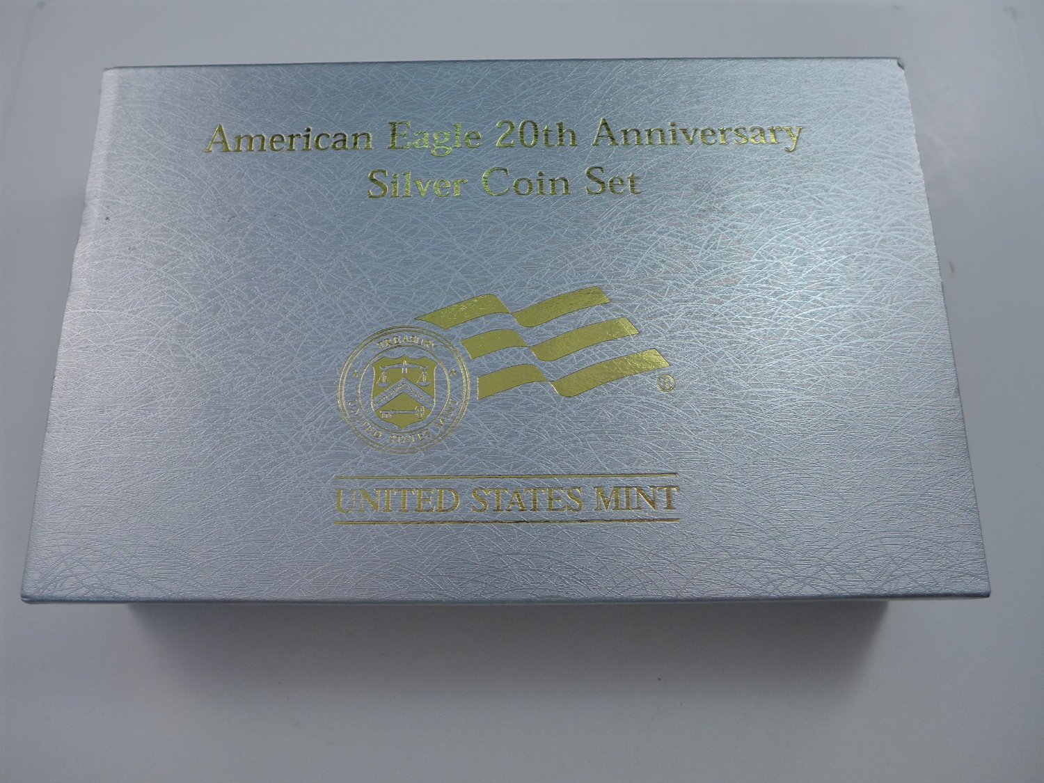 U.S. Mint American Eagle 20th Anniversary Silver Coin Set (greysafe) w ...