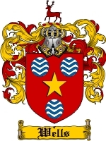Wells Family Crest / Coat of Arms JPG or PDF Image Download - Coat of Arms