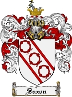 Saxon Family Crest / Coat of Arms JPG or PDF Image Download - Coat of Arms