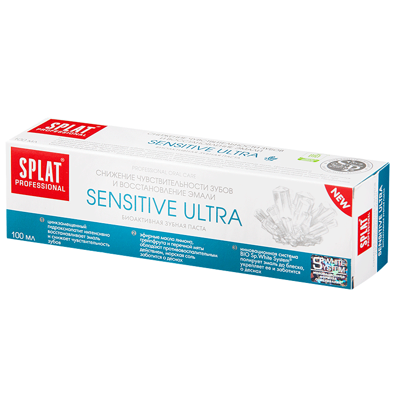 Toothpaste Splat Professional Sensitive Ultra 100 ml - Toothpaste