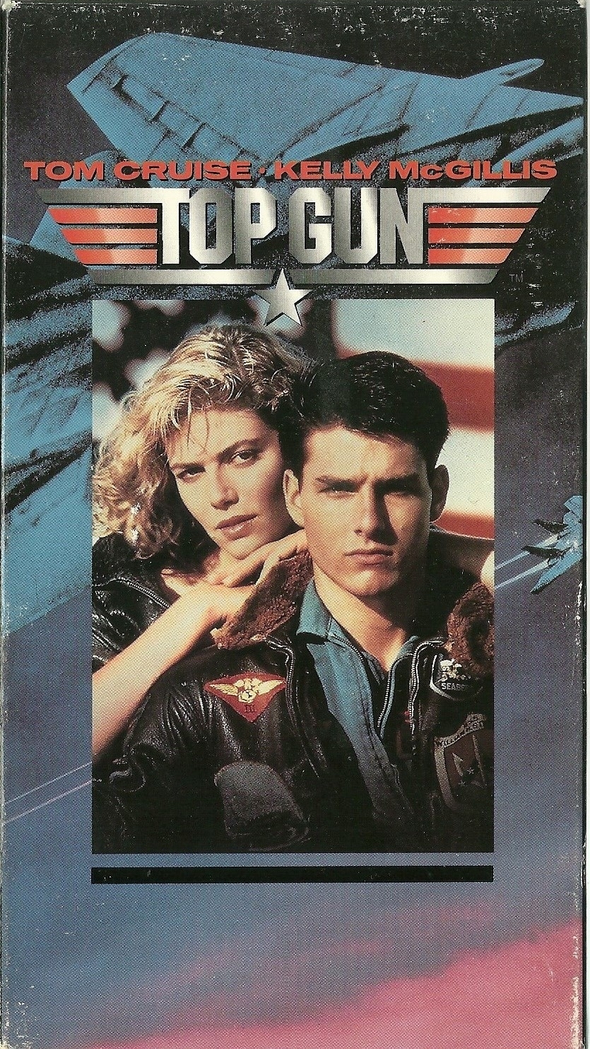 Top Gun Vhs Tom Cruise Kelly Mcgillis Val Kilmer Tom Skerritt Vhs Tapes