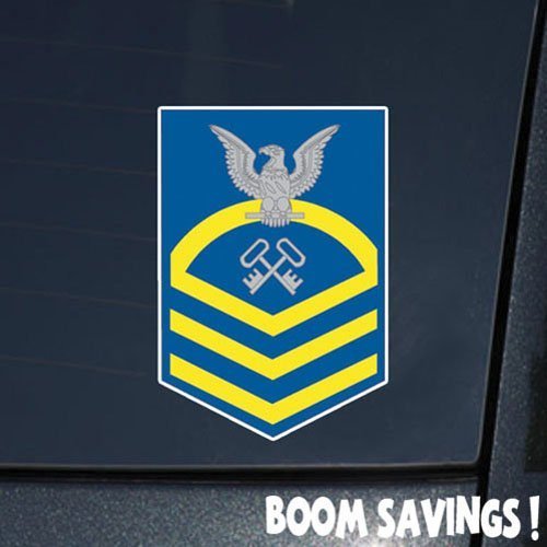 USCG Rank Chief Petty Ofiicer E7 Storekeeper (SK) 6" Decal Sticker ...