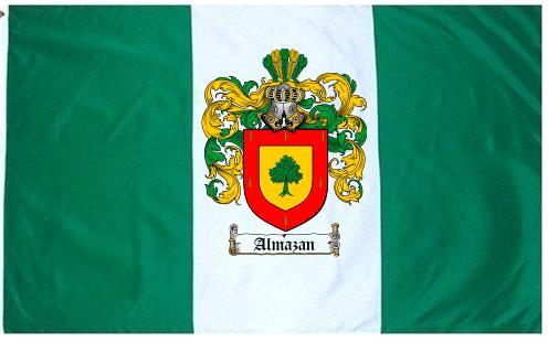 Almazan Coat of Arms Flag / Family Crest Flag - Coat of Arms