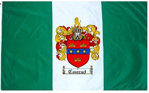 Conrad Coat of Arms Flag / Family Crest Flag - Coat of Arms