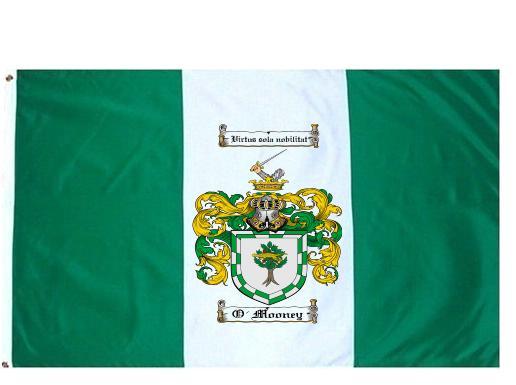 O'Mooney Coat of Arms Flag / Family Crest Flag - Coat of Arms