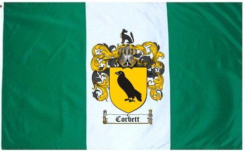 Corbett Coat of Arms Flag / Family Crest Flag - Coat of Arms