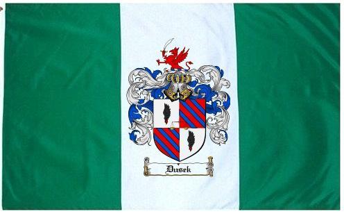 Dusek Coat of Arms Flag / Family Crest Flag and similar items