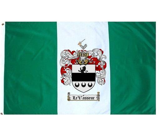 Levasseur Coat of Arms Flag / Family Crest Flag - Coat of Arms