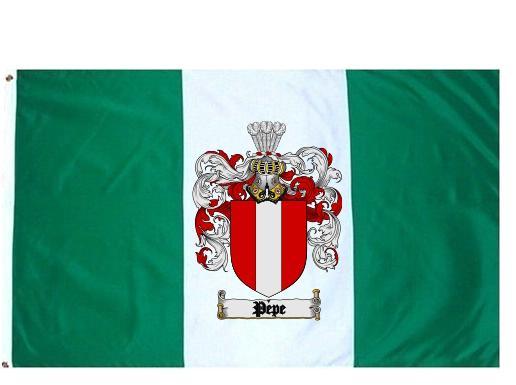 Pepe Coat of Arms Flag / Family Crest Flag - Coat of Arms Pepe Coat of Arms Flag / Family Crest Flag - Coat of Arms