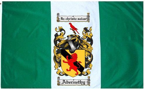 Abernethy Coat of Arms Flag / Family Crest Flag - Coat of Arms