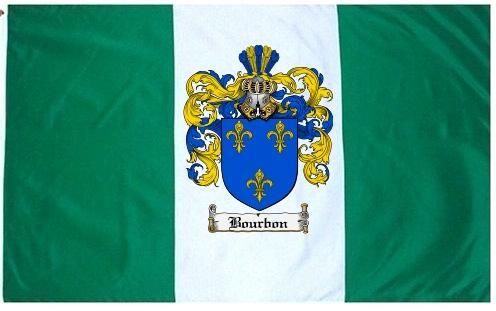 Bourbon Coat of Arms Flag / Family Crest Flag - Coat of Arms