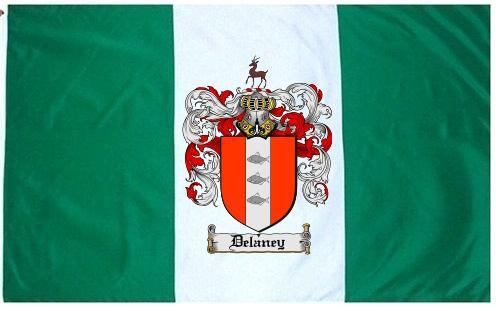 Delaney Coat of Arms Flag / Family Crest Flag - Coat of Arms