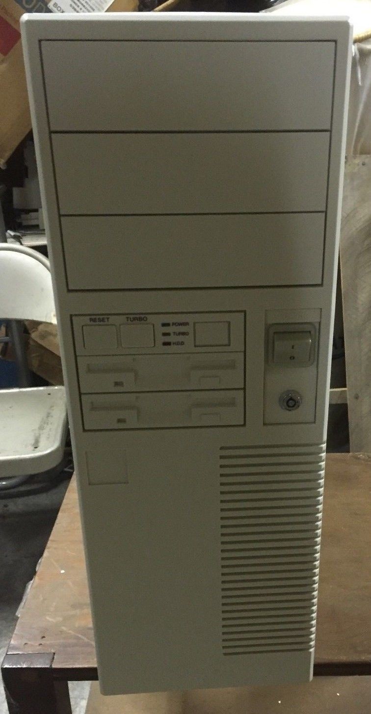 New AT MID Tower PC Computer Case Build PC Pentium 486 386 Enclosure ...