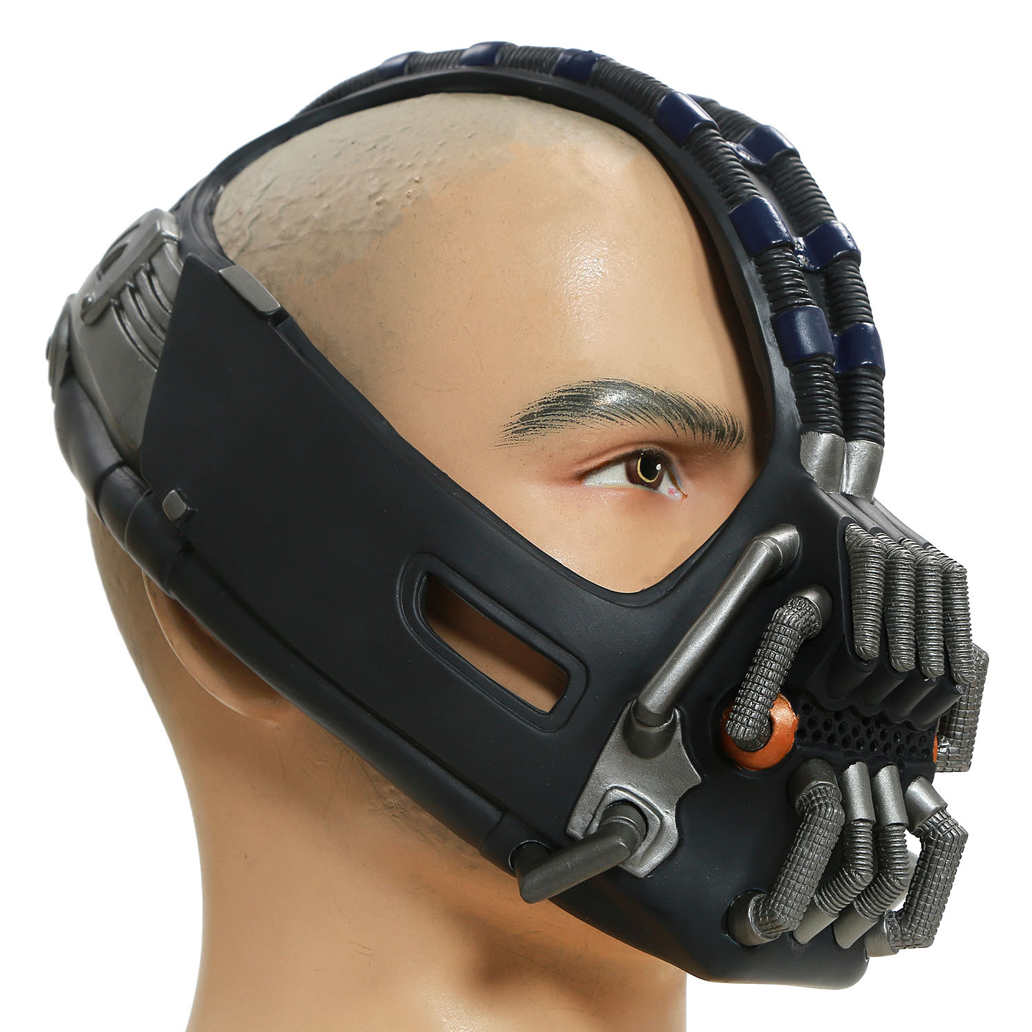 XCOSER New Version 1:1 Bane Mask The Dark Knight Rises Bane Halloween ...