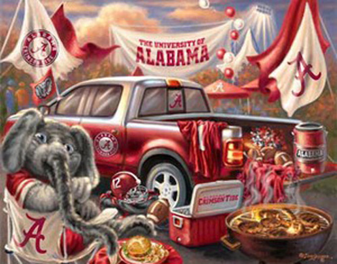 ALabama TaiLgate Cross Stitch Pattern***LOOK*** - Hand Embr Patterns ...