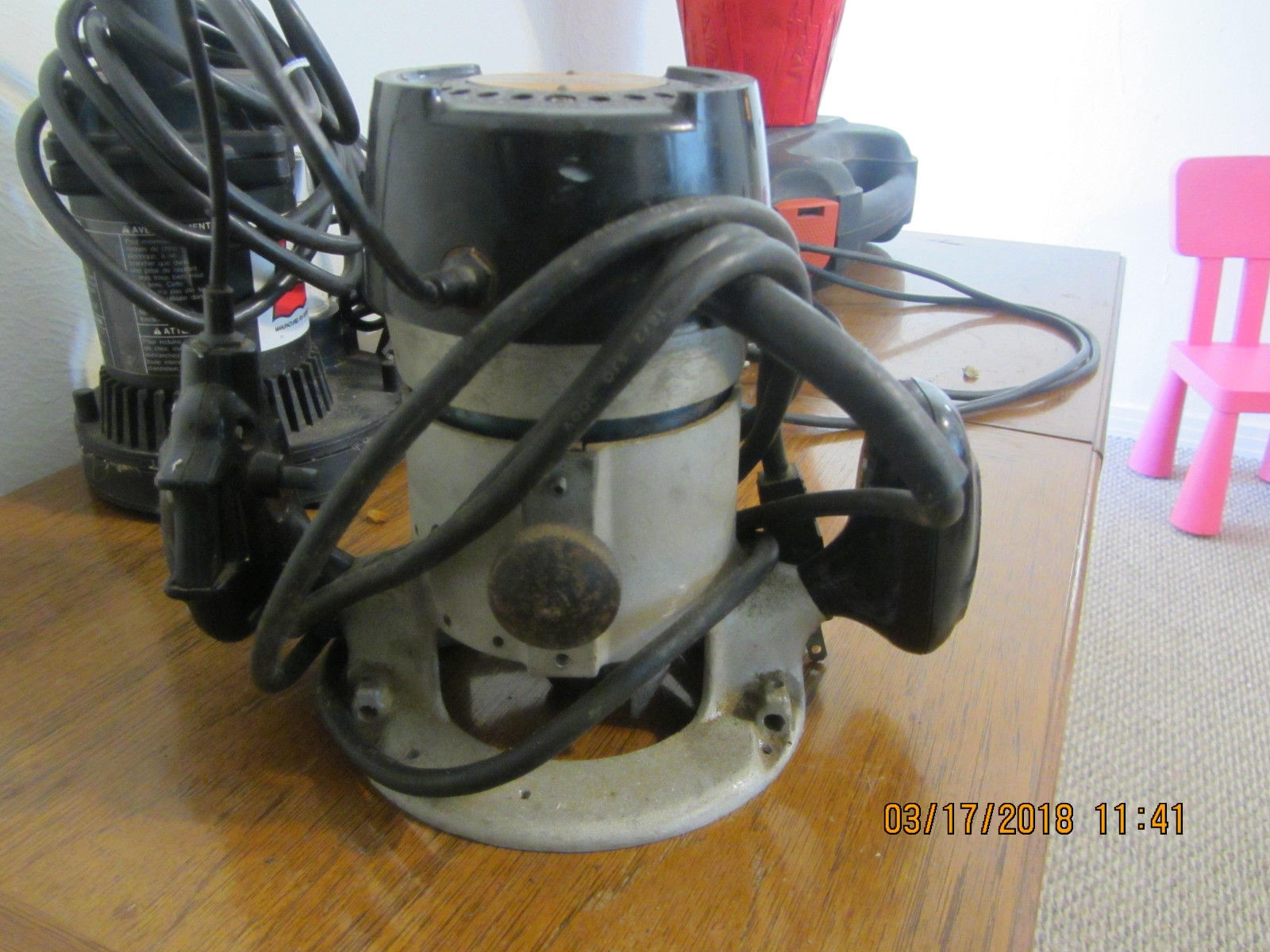 Sears Craftsman Commercial Router Model No. 315.17380 - 100% Ball ...