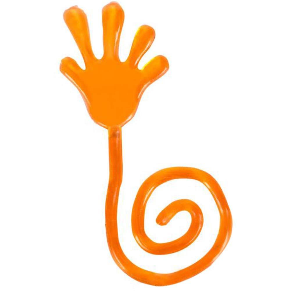 Mr. E=mc2 Sticky Hands (72) Plus Bonus 4 Extra Large Slappy Hands | 76 ...