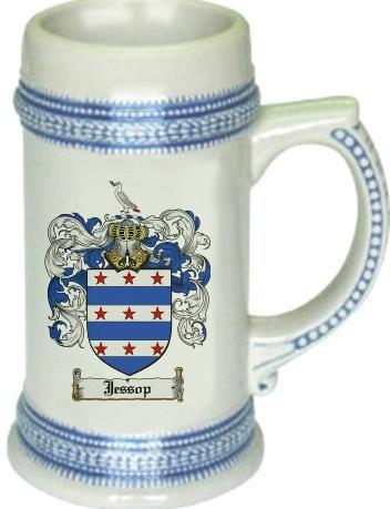 Jessop Coat of Arms Stein / Family Crest and similar items
