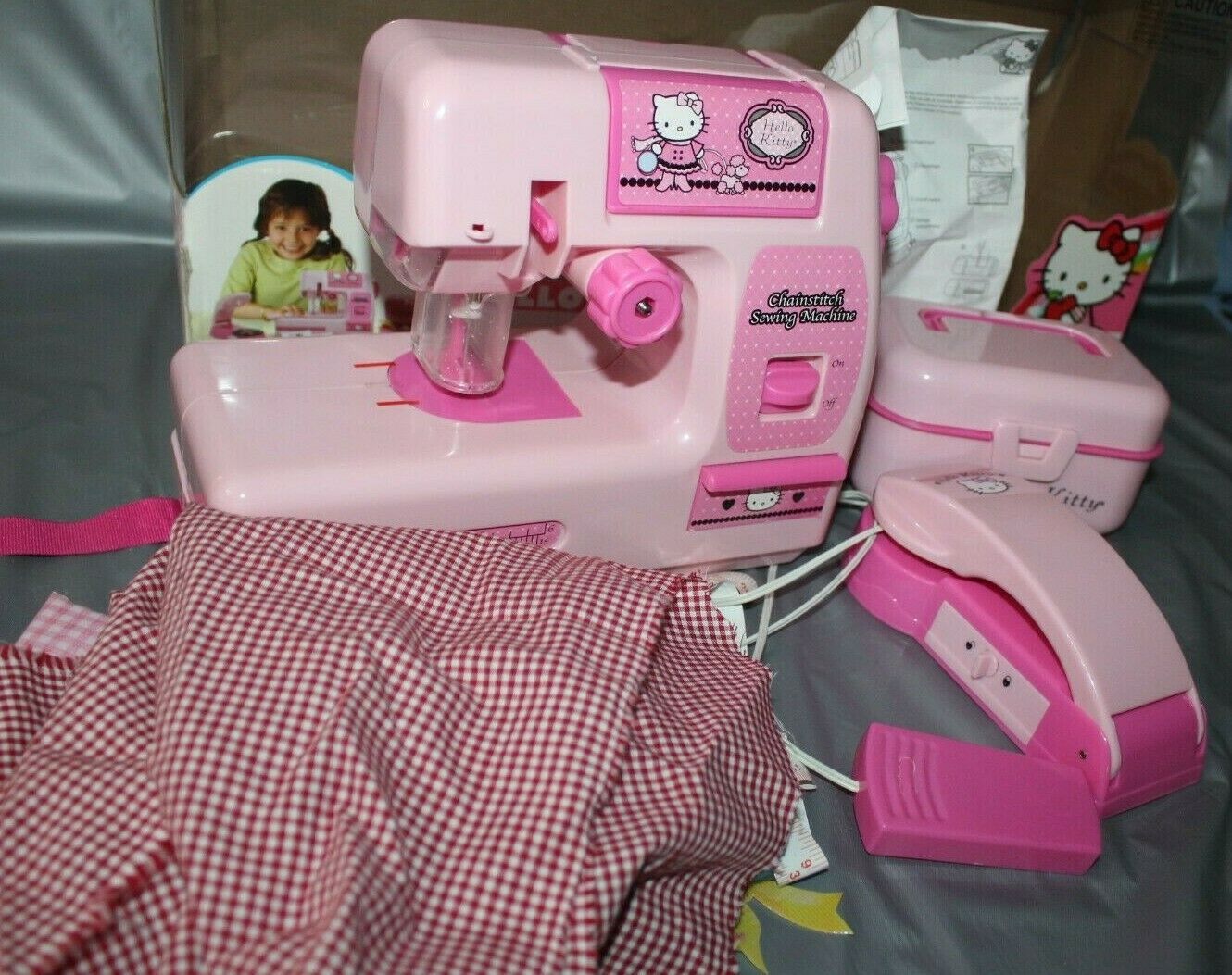 Hello Kitty Sanrio Chainstitch Sewing Machine And Bead Applicator ...