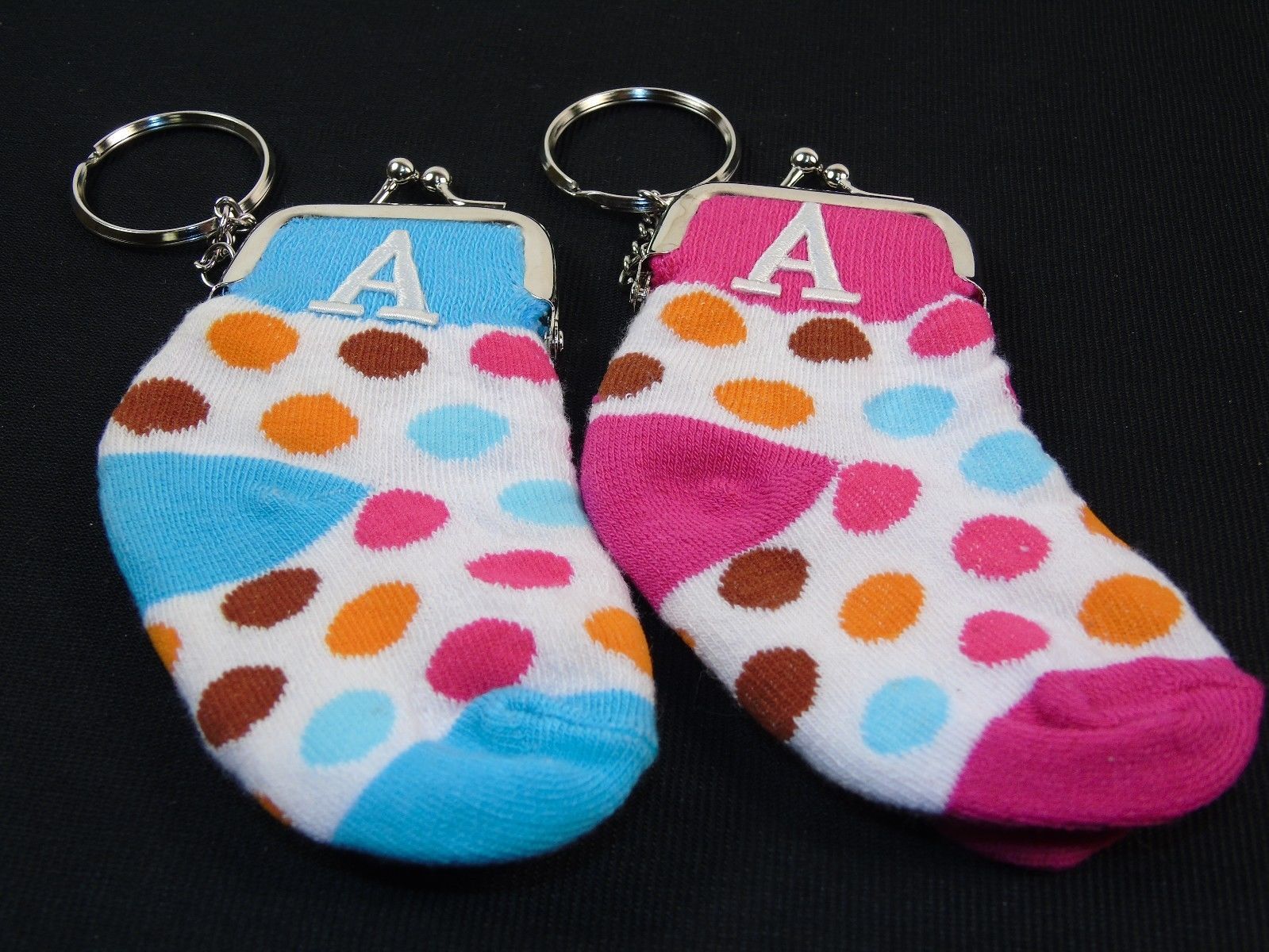 Knit Sock Coin Purse w/Snap Closure & and 50 similar items