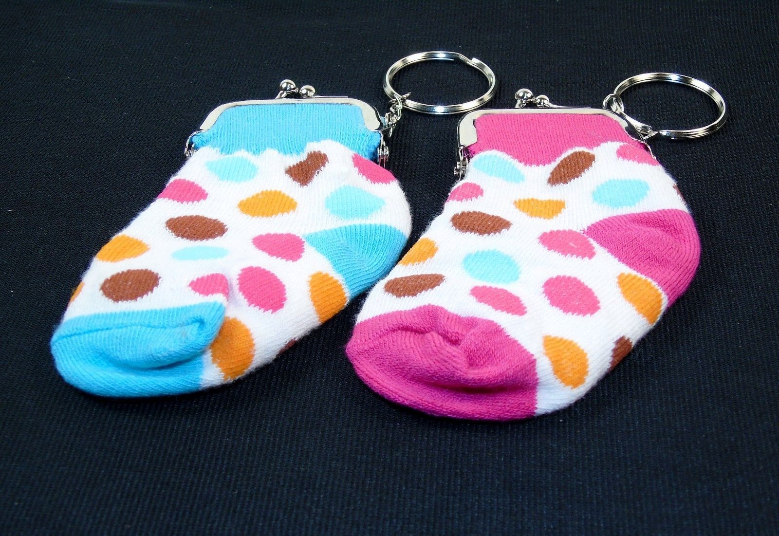 Knit Sock Coin Purse w/Snap Closure & and similar items