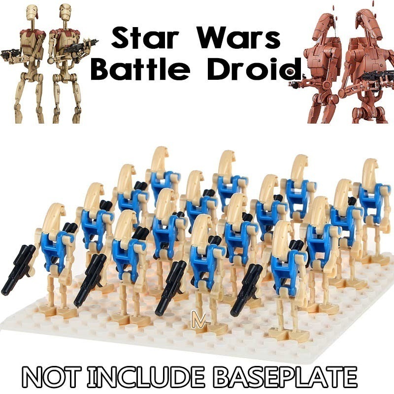 16pcs/set OOM Pilot Battle Droid Army Star Wars The Clone Wars ...