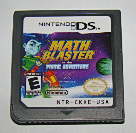 Nintendo DS - MATH BLASTER in the PRIME ADVENTURE (Game Only) - Video Games
