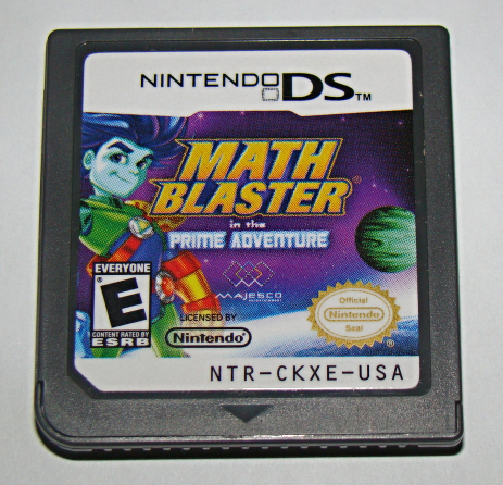Nintendo DS - MATH BLASTER in the PRIME ADVENTURE (Game Only) - Video Games
