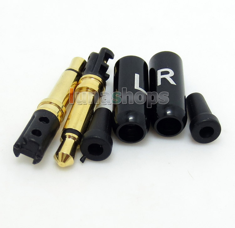 1pair 3.5mm Audio upgrade DIY Adapter Pins For Denon AH-D600 D7100 ...