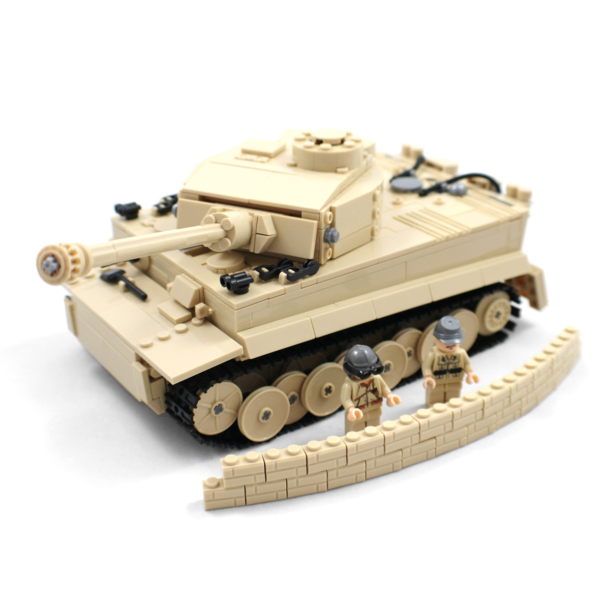Panzer VI Tiger Tank Military Building Block Toy - Compatible With Lego ...