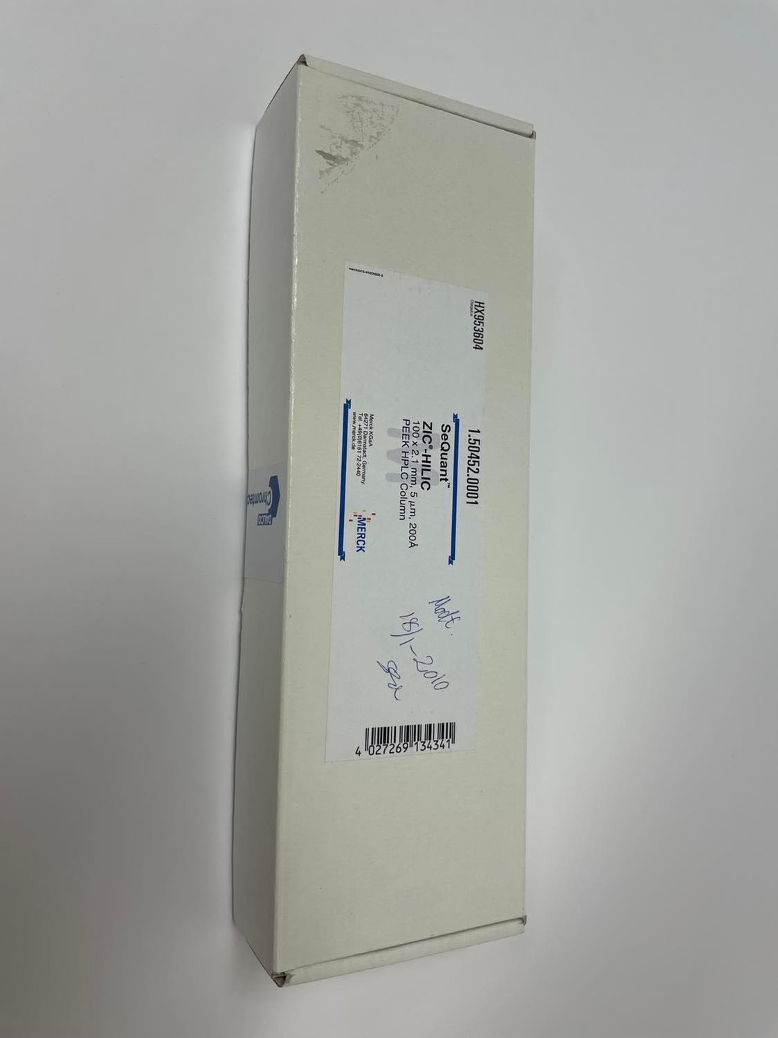 Merck SeQuant ZIC-HILIC (5um,200Å) PEEK HPLC column 100x2.1mm - Other ...